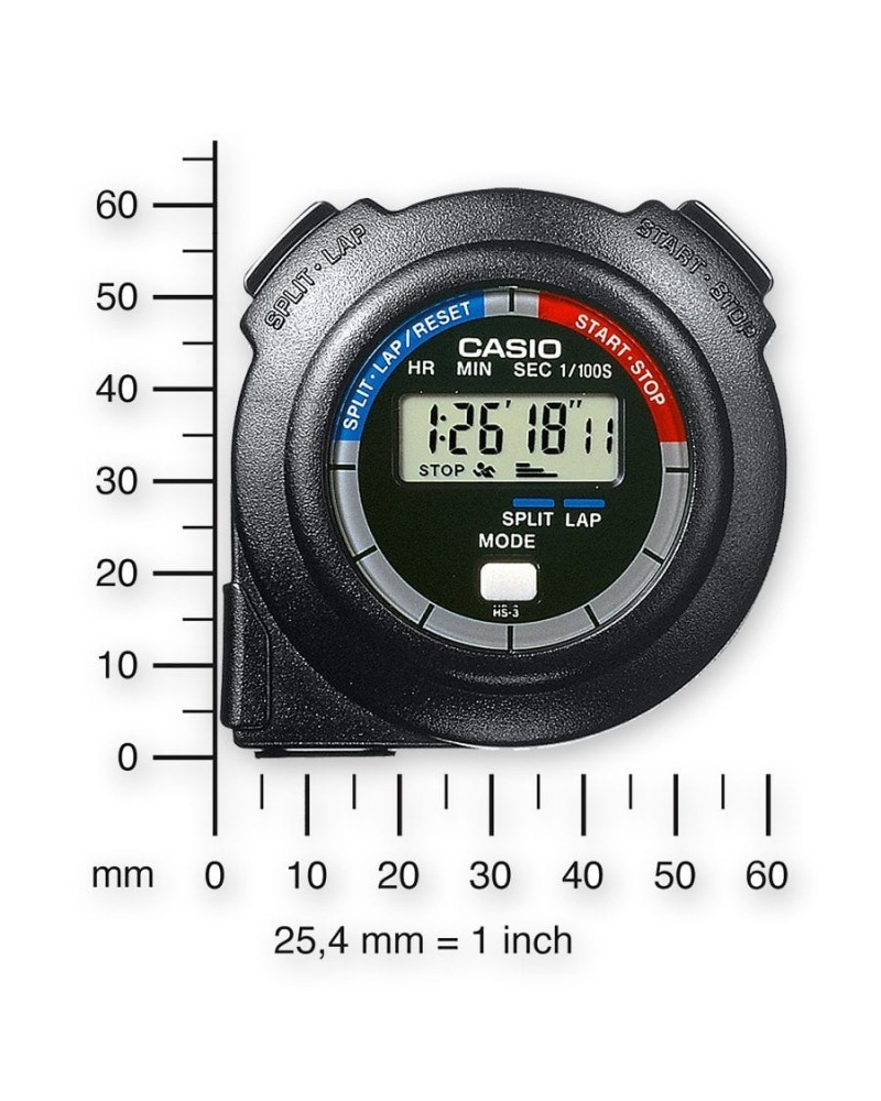 CRONÓMETRO CASIO HS-3V-1RET
