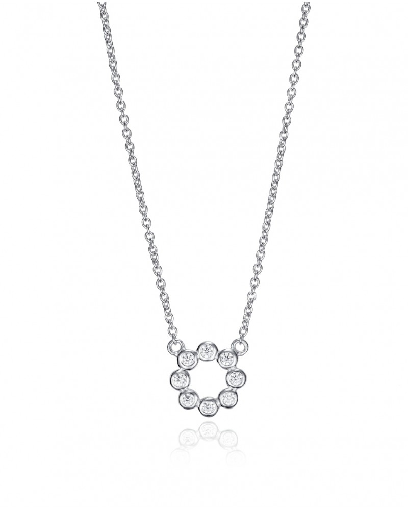 Collar de plata con circonitas Viceroy - Ref. 71034C000-38
