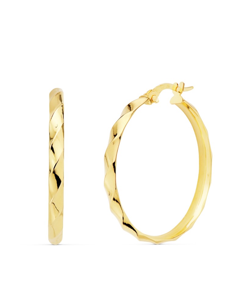 AROS DE ORO DE 18 KILATES - ENVÍO GRATIS