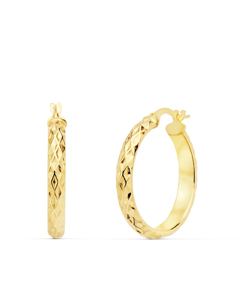 AROS DE ORO DE 18 KILATES - ENVÍO GRATIS