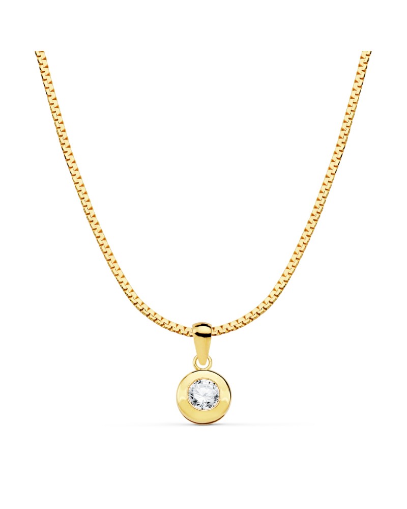 Collar de oro de 18k