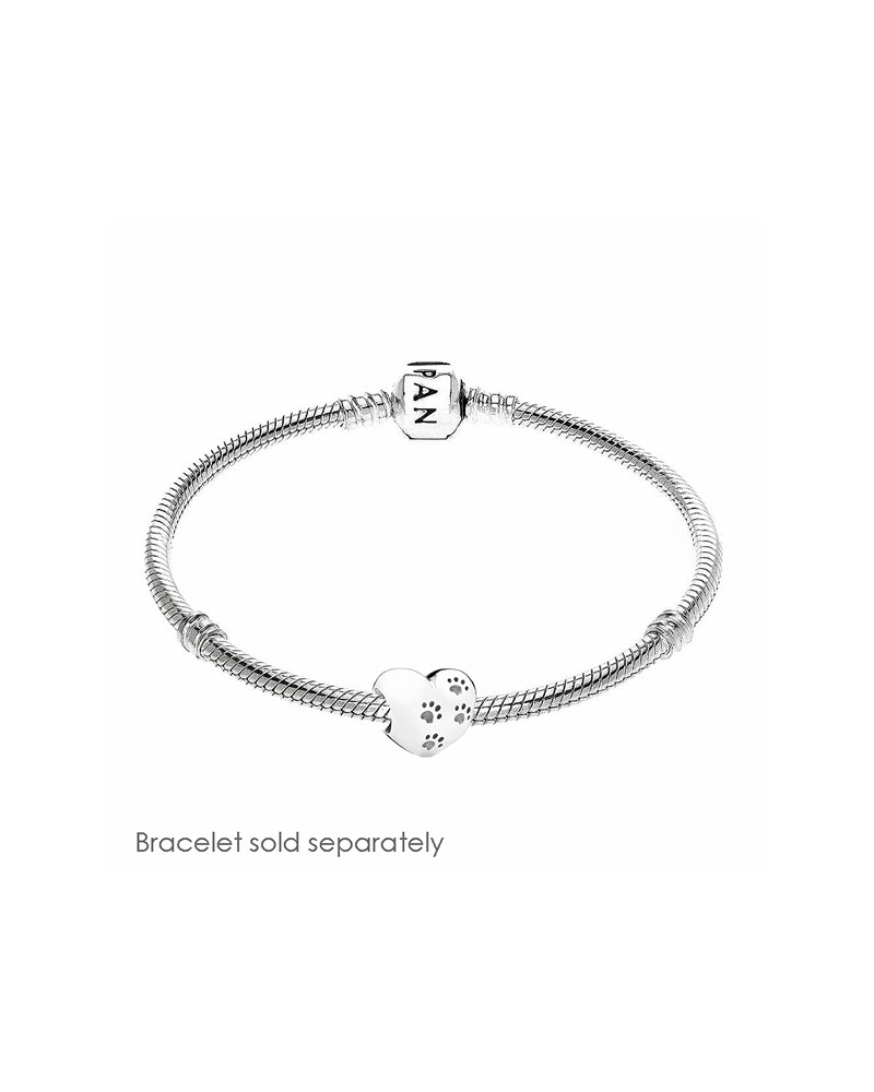 ABALORIO CHARM PANDORA CORAZON HUELLAS PERRO 791262